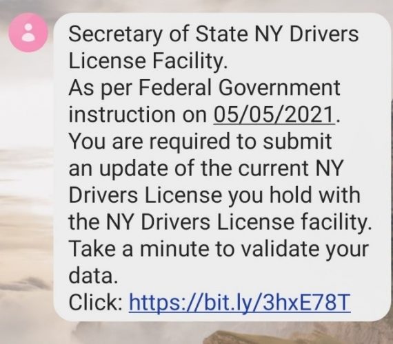State Warns Of Driver’s License Phishing Scam | News, Sports, Jobs ...